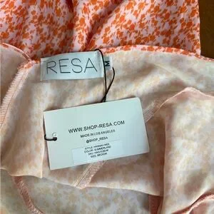 RESA | Dresses | Revolve Resa Hannah Slip Dress Womens Medium Orange ...